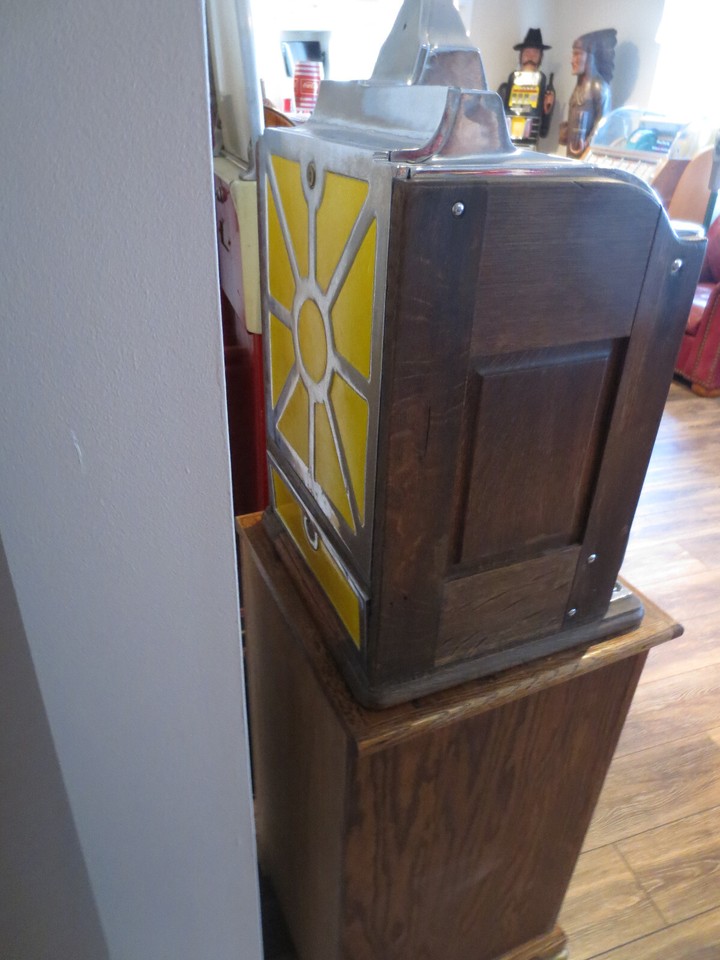 Antique 1920s Jennings Slot Machine (Fully Restored) w/ Stand | eBay