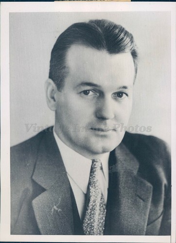 1940 Photo Press Howard V Funk Principal Bronxville NY Junior High ...