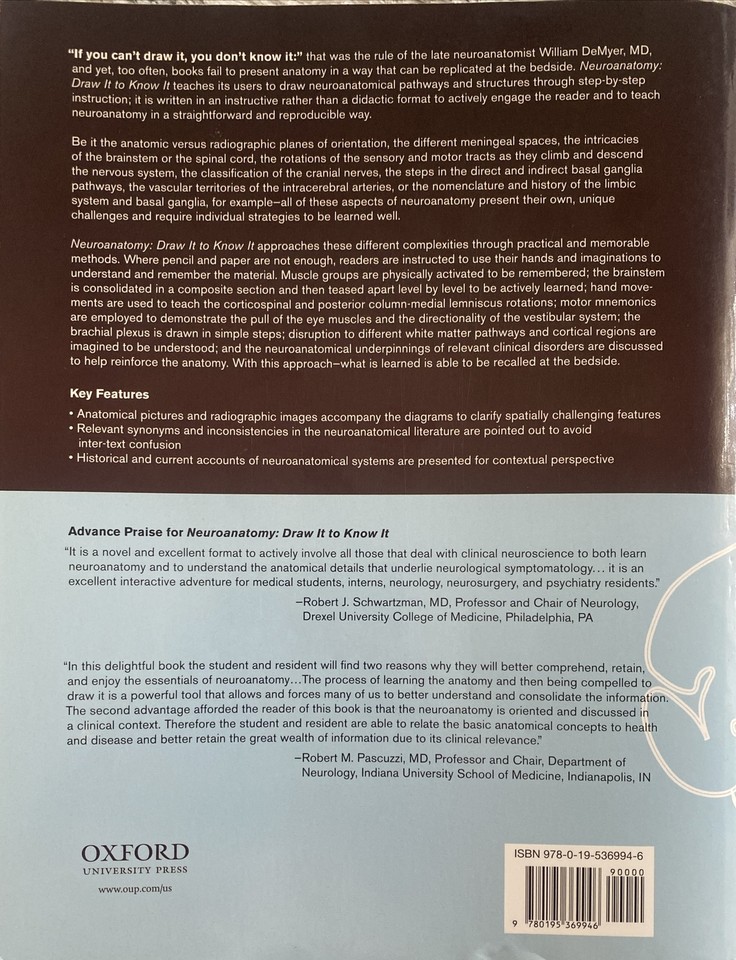 Neuroanatomy: Draw It to Know It by Adam Fisch. Learn clinical ...