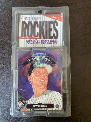 1993 Donruss Colorado Rockies Team Set Premier Edition Brand New 23 ...