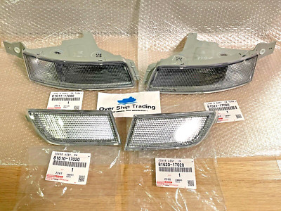 Toyota Genuine MR2 SW20 Front Clear Turn Signal Light Lamp Lens Left ...