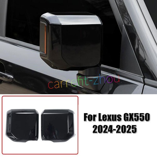 For Lexus GX550 2024-25 Glossy Black Cover Side Door Rearview Mirror ...