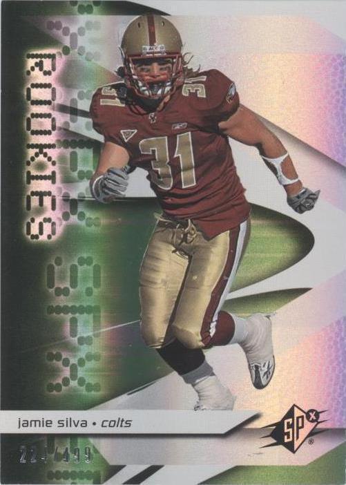 2008 SPx - Rookies Jamie Silva #107 Green /499 (RC) for sale online | eBay