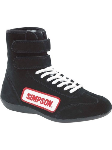 Simpson Safety Shoe Driving High-Top SFI 3.3/5 Suede Outer Nomex Inne ...