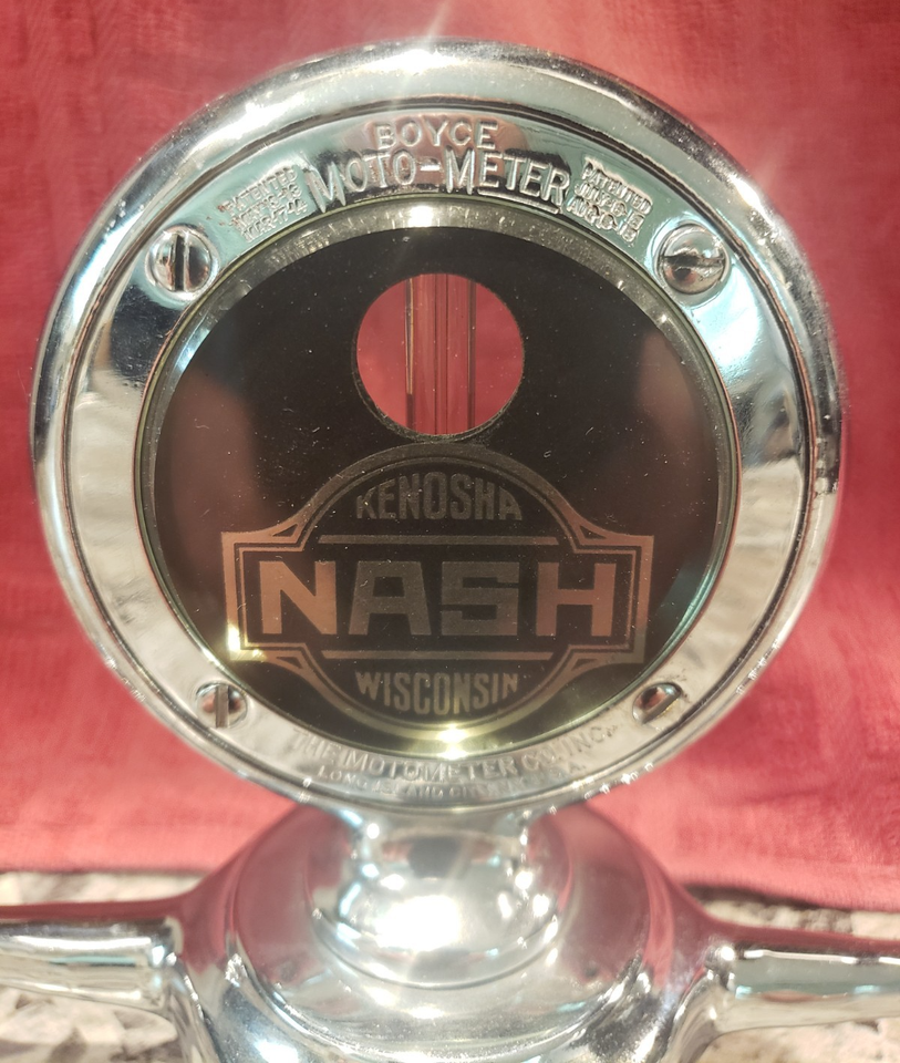 Nash Boyce motometer radiator ornament | eBay