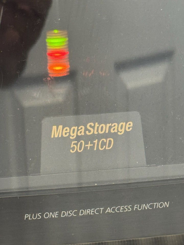 Sony CDP-CX53 Mega Storage 50+1 Disc Compact Disc CD Player w/REMOTE ...