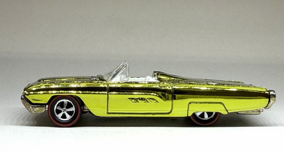 🔥 Hot Wheels CUSTOM MADE REDLINE T-BIRD 1:64 Diecast Car | eBay
