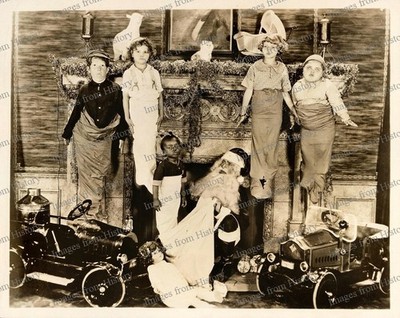 8x10 Print Our Gang The Little Rascals Christmas Theme Portrait 1930's ...