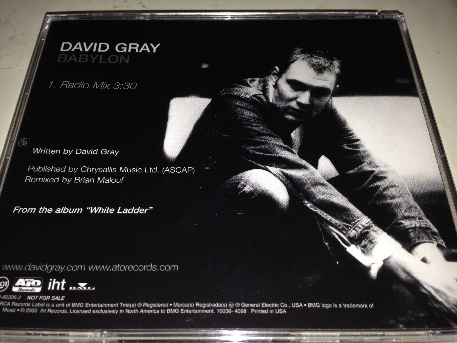 DAVID GRAY BABYLON RARE OOP PROMO CD FREE SHIPPING | eBay