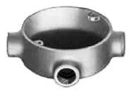 Appleton SEHT-75, 3/4" Hub, Iron, Round, Tapped, Rigid Conduit Outlet ...