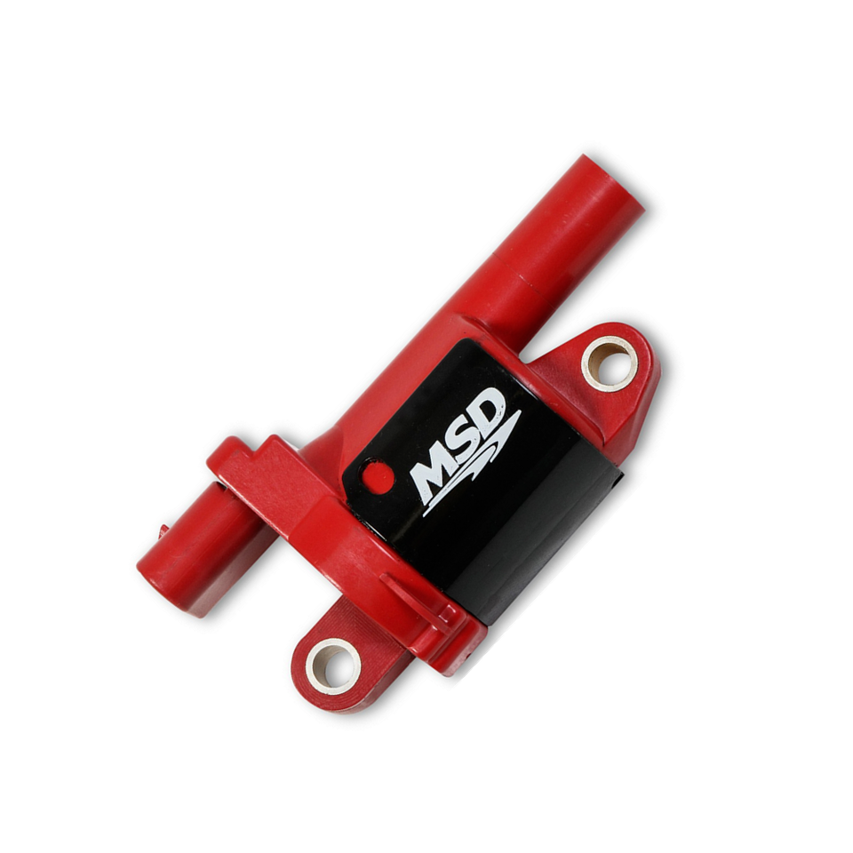 MSD GM Gen V Blaster Ignition Coil Red 8-Pack Round For Chevrolet, GMC ...