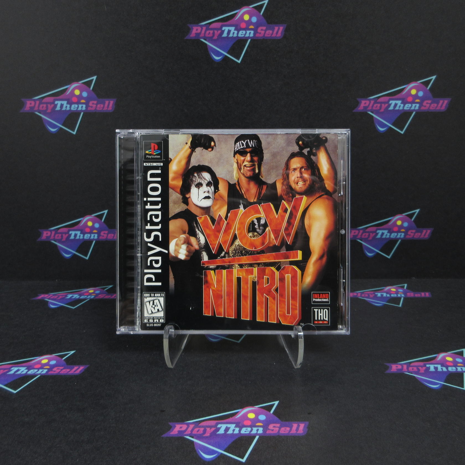 WCW Nitro PS1 PlayStation 1 + Reg Card - Complete CIB 752919470169 | eBay