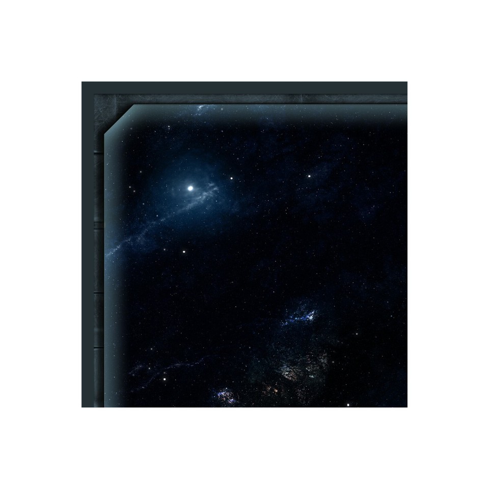 Two Frontiers 36"x36" Battle Mat for Space Based Miniature Games Like X ...
