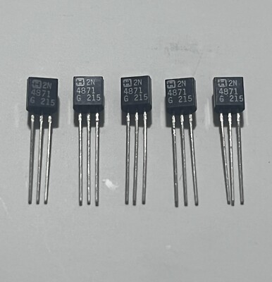 X5 Pcs 2N4871 Unijunction Transistor | eBay