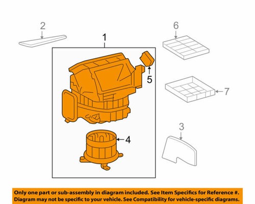 87130-60670 Toyota Blower assy 8713060670, New Genuine OEM Part | eBay