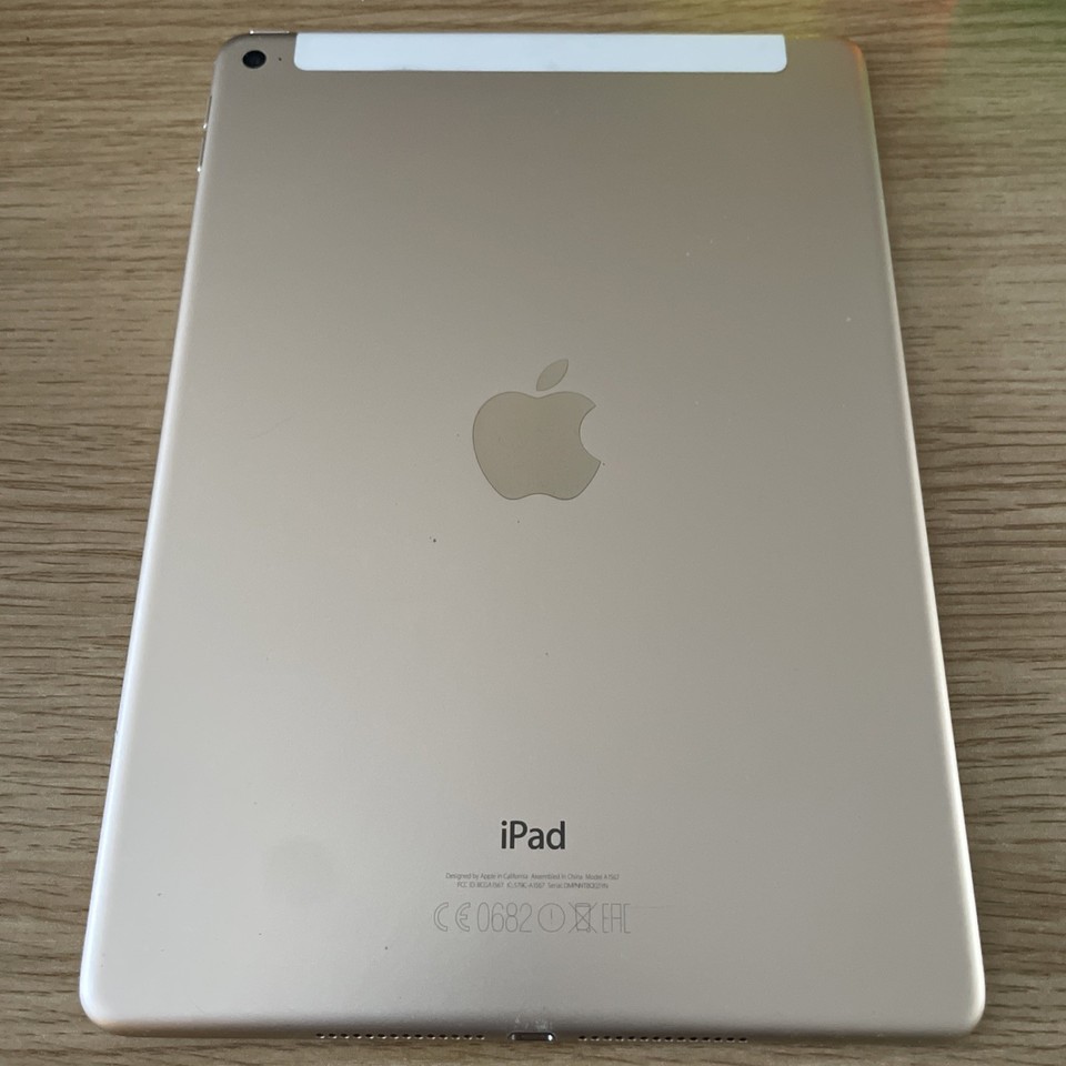 Apple iPad Air 2, Wi-Fi + Cellular (Unlocked), 9.7in 888462058513 | eBay UK