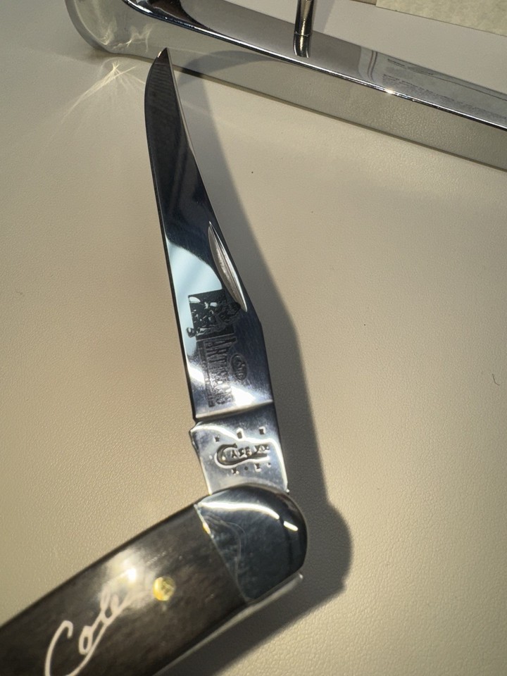 Case XX Toothpick Knife 2013 Artisans Tour SFO Fine Ebony Handles MIB & COA! NR | eBay