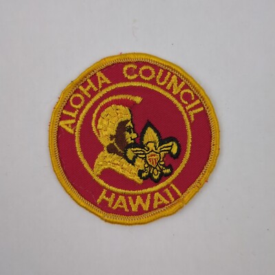 Aloha Council Patch Hawaii BSA Boy Scouts Embroidered Badge Insignia ...