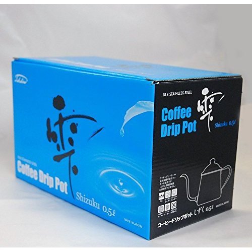 Takahiro Coffee Drip Kettle Pot SHIZUKU 0.5L Pour Stainless steel Japan ...