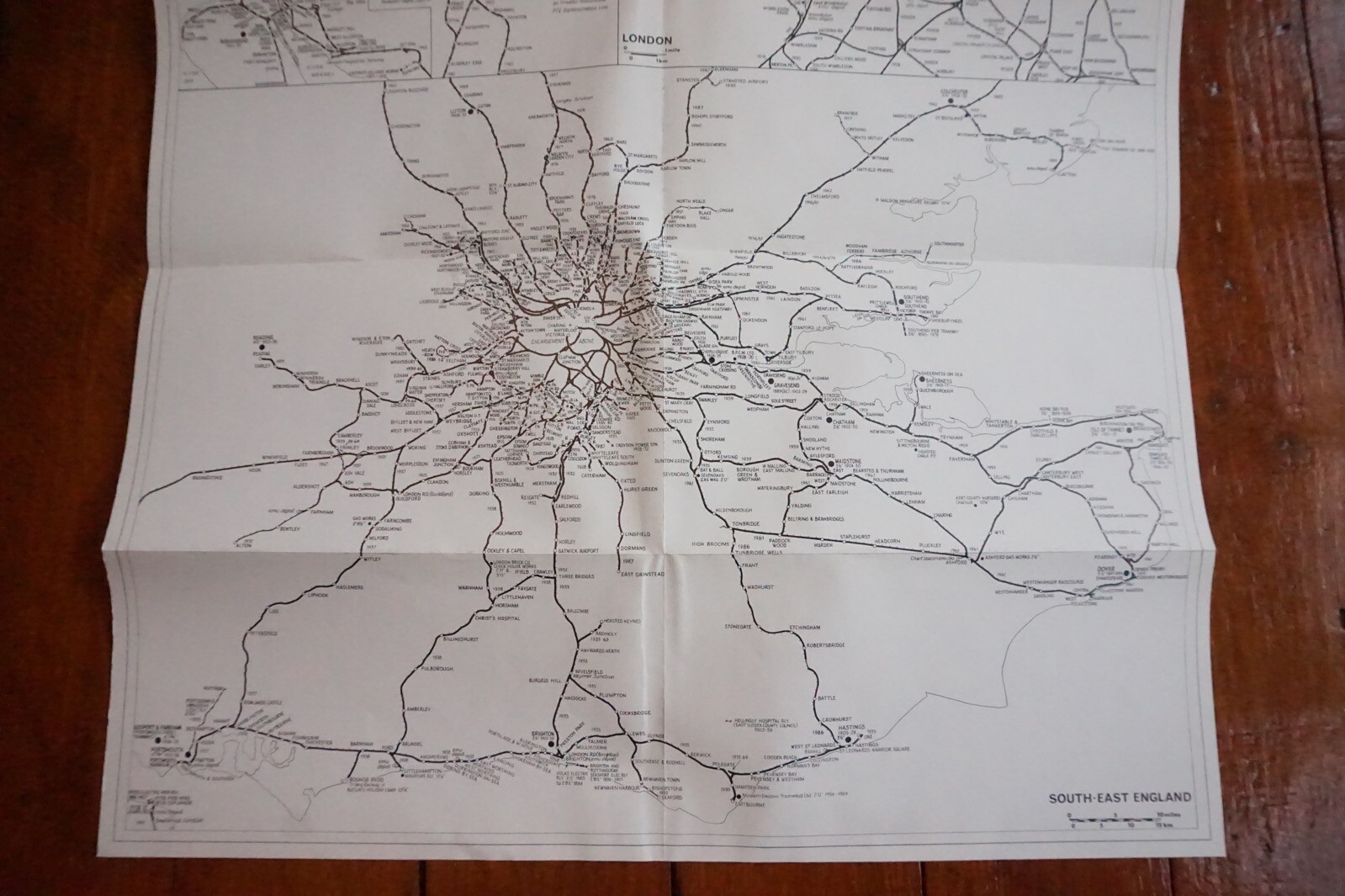 1987 Quail British Isles Railway Electrification Railway Track Map 2nd ...