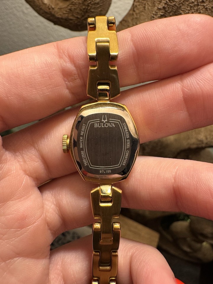 Bulova Ladies' Classic Dress Mini 2-Hand Quartz Watch Stainless Steel ...