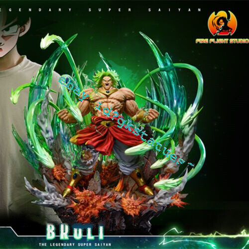 Fire Flight studio Dragon Ball Super Saiyan Broly Resin Statue broli ...