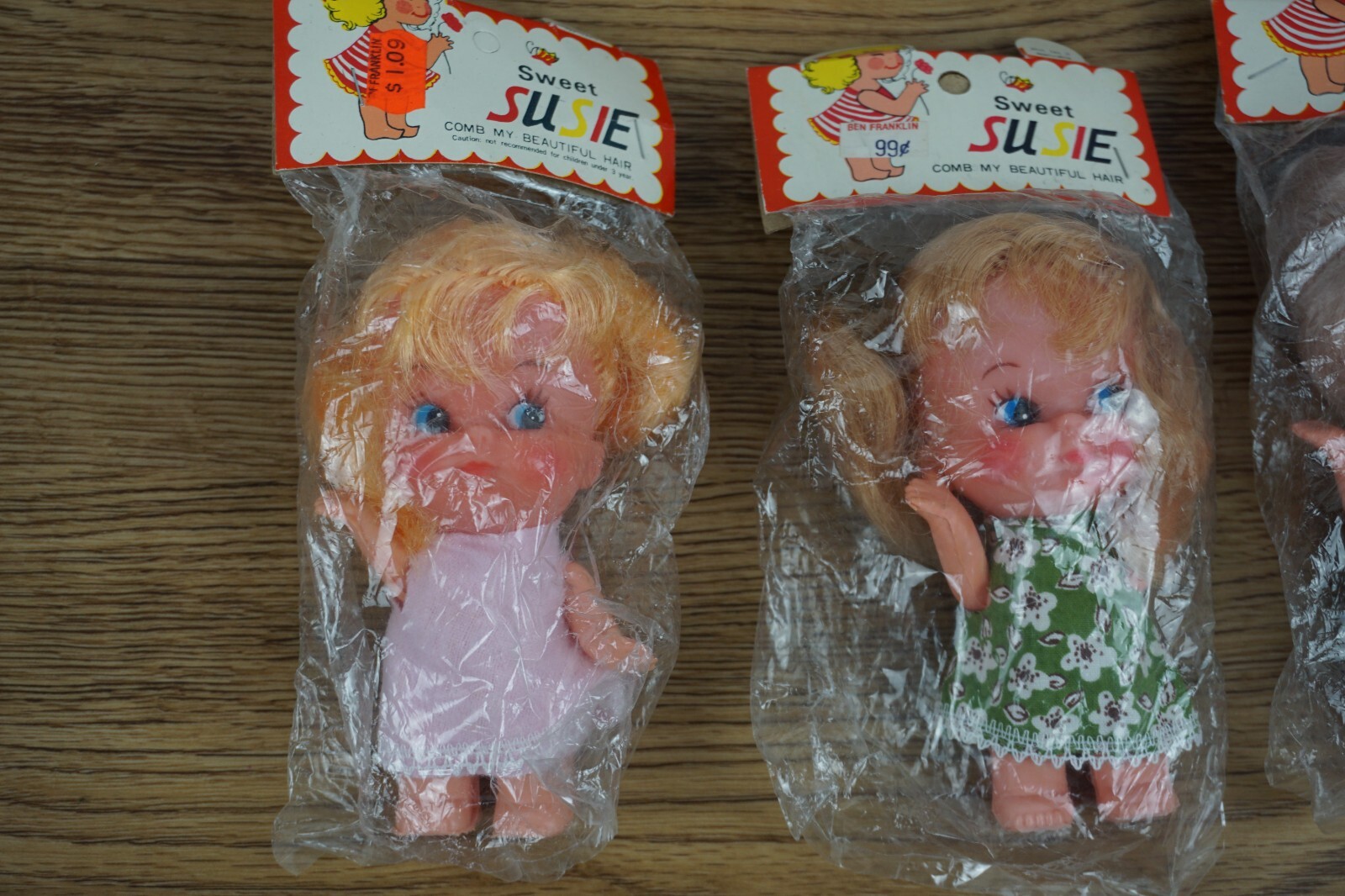 Lot of 7 Vintage 4 1/2" Sweet Susie Dolls - In original packaging | eBay