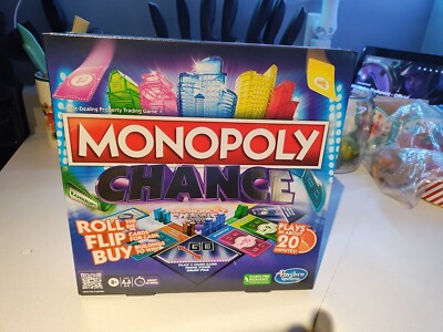 Monopoly Chance Board Game Roll Flip Buy Dealing Property Game Nib | eBay