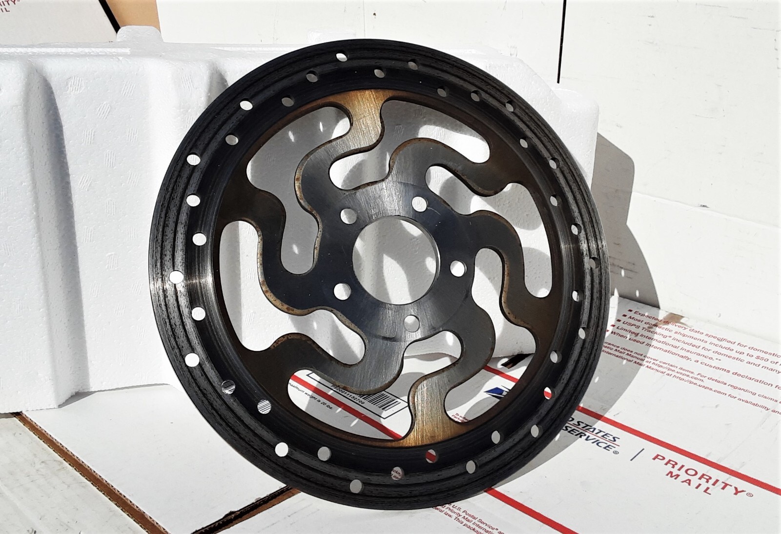 Harley Davidson Rear BREMBO 2008 2014 Touring OEM Brake Rotor 41810 08 ...