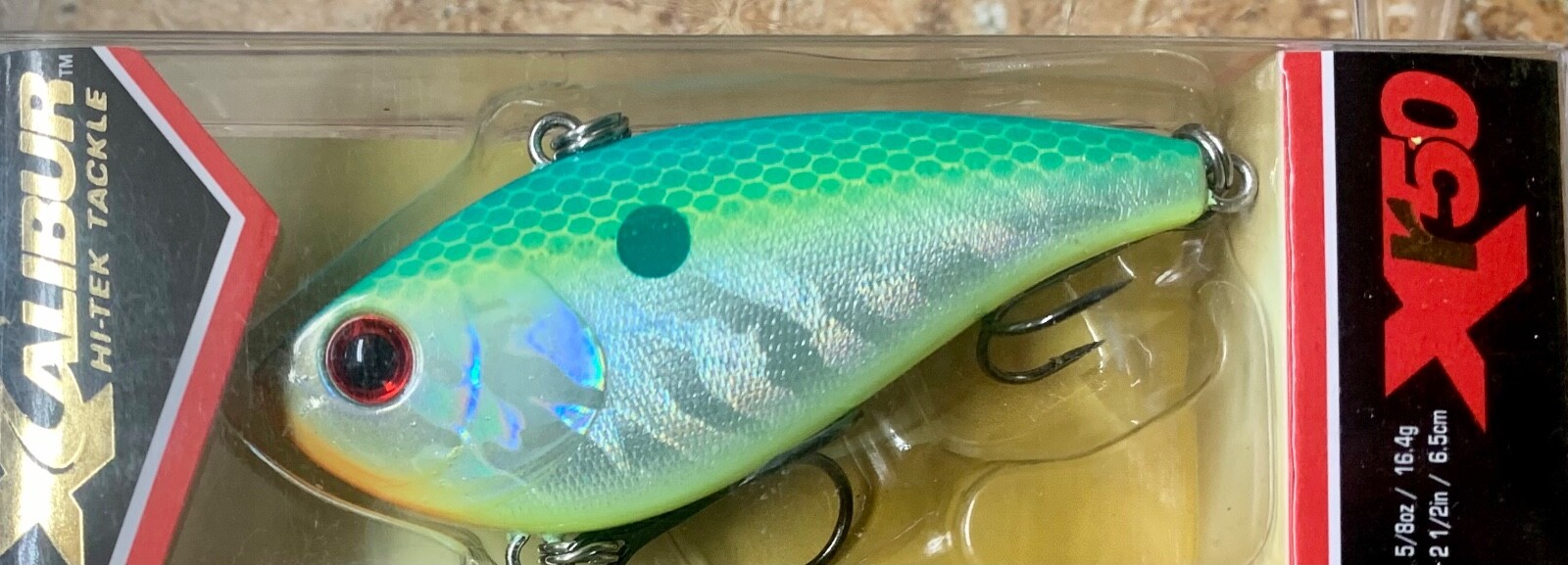 XCALIBUR Xr50 Rattle Bait Citrus Shad Xr5043 for sale online | eBay