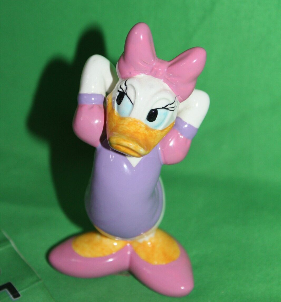 Walt Disney Vintage Daisy Duck Character Accents Porcelain Figurine | eBay