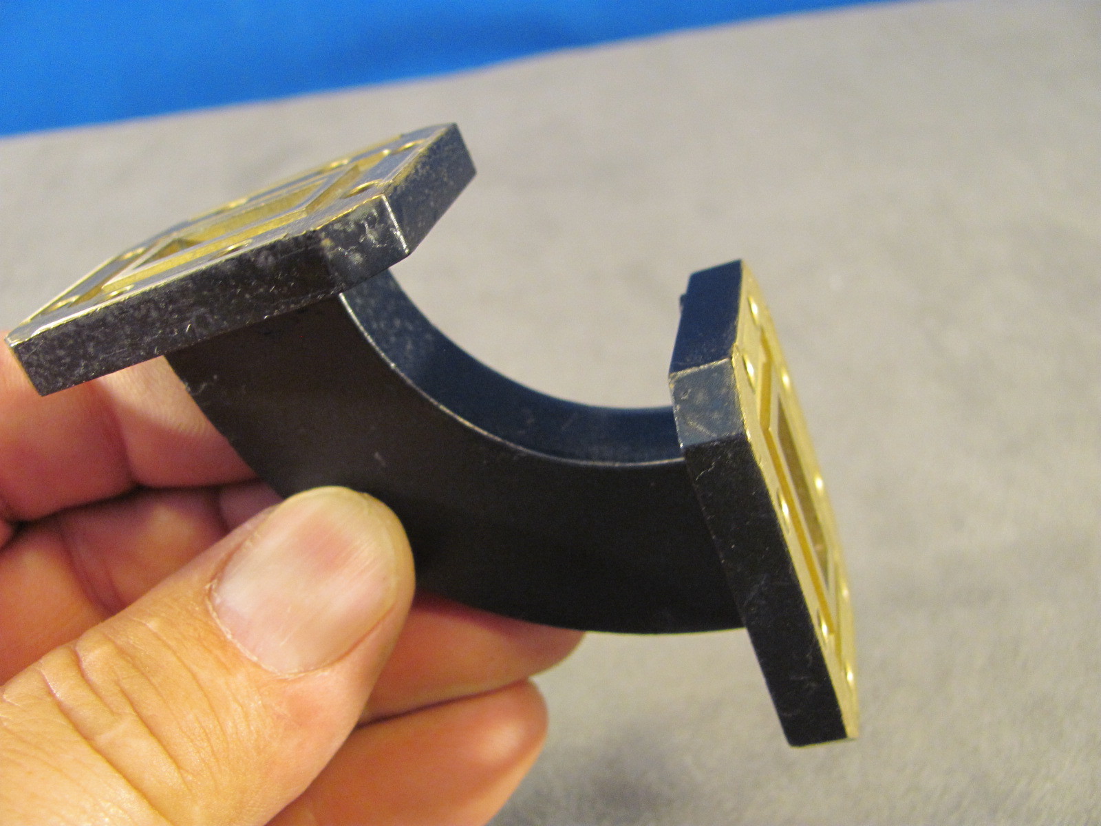 Waveguide WR75 Ku-Band Sweep H-bend (A)1.75"x(B)1.75" CPRG both ends | eBay