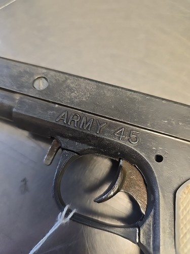 1950s Scarce Hubley Army Colt 45 Toy Star Cap Gun RARE #1911 | eBay