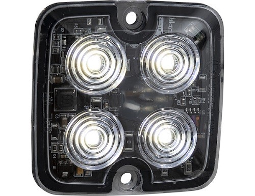 8892141 - Ultra Thin Square 2 Inch LED Strobe Light - Clear ...