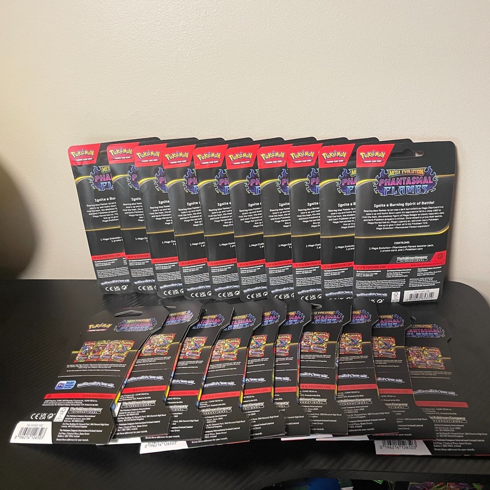 Pokemon Phantasmal Flames Sleeved Booster Packs & Blister Packs Lot | eBay