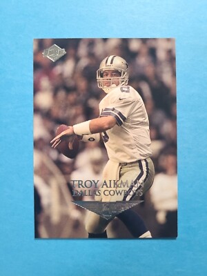 TROY AIKMAN 1999 COLLECTOR'S EDGE 1ST PLACE FOOTBALL CARD # 40 G7209 | eBay