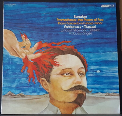 LONDON CS 6732 UK/US 1972 SCRIABIN - PROMETHEUS ASHKENAZY MAAZEL LSO ...