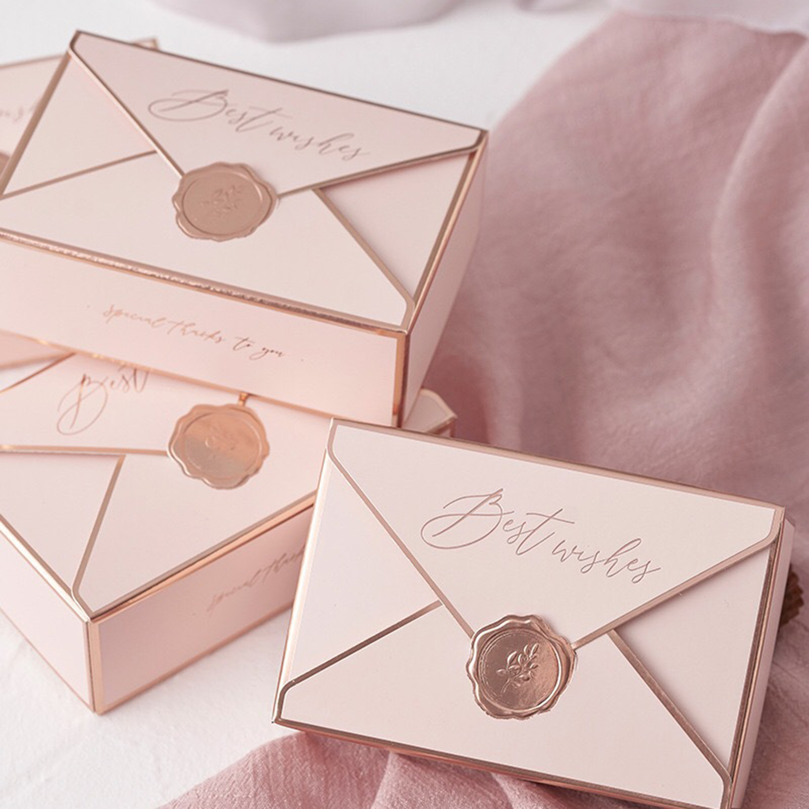 10pcs Gifts Candy Box Eye-catching Fine Workmanship Portable Envelope ...