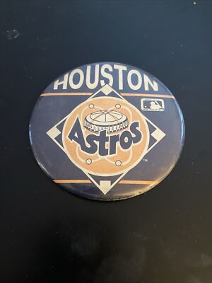 Houston Astros Wincraft Vintage Pin Button 3.5” | eBay