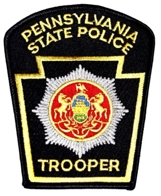 PENNSYLVANIA STATE POLICE – TROOPER – PA Sheriff Police Patch KEYSTONE ...