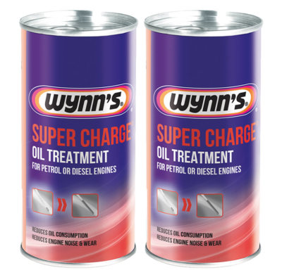 2 x Wynns Super Charge Oil Treatment Car Additive Petrol Diesel Engine ...
