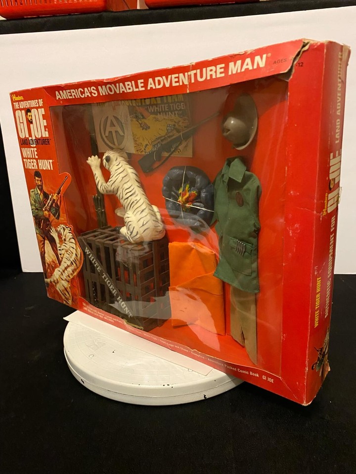 GI JOE "WHITE TIGER HUNT" WITH ORIGINAL BOX VINTAGE ORIGINAL 1973 | eBay