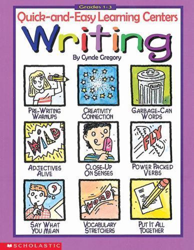 Quick-and-Easy Learning Centers : Writing by Cynde Gregory (1995, Trade ...