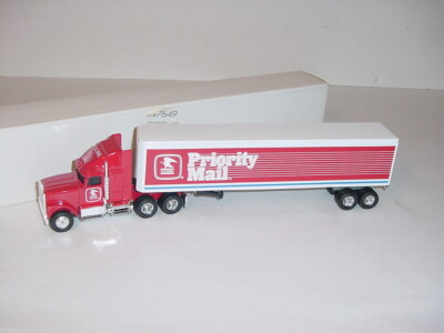 1/64 US Postal Service Priority Mail Tractor & Trailer Set W/Box! Sharp ...