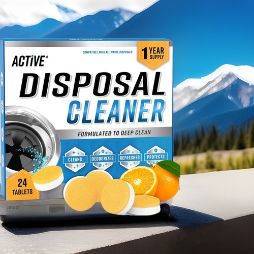 Active Garbage Disposal Cleaner Tablets - 24 Pack - 1 Year Supply ...