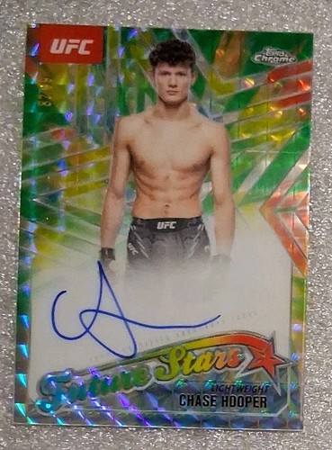 2025 Topps Chrome UFC - Future Stars Autographs Chase Hooper #FSA-CH ...