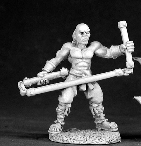 Reaper Miniatures Tsuko, Male Monk #02512 Dark Heaven Legends Unpainted ...