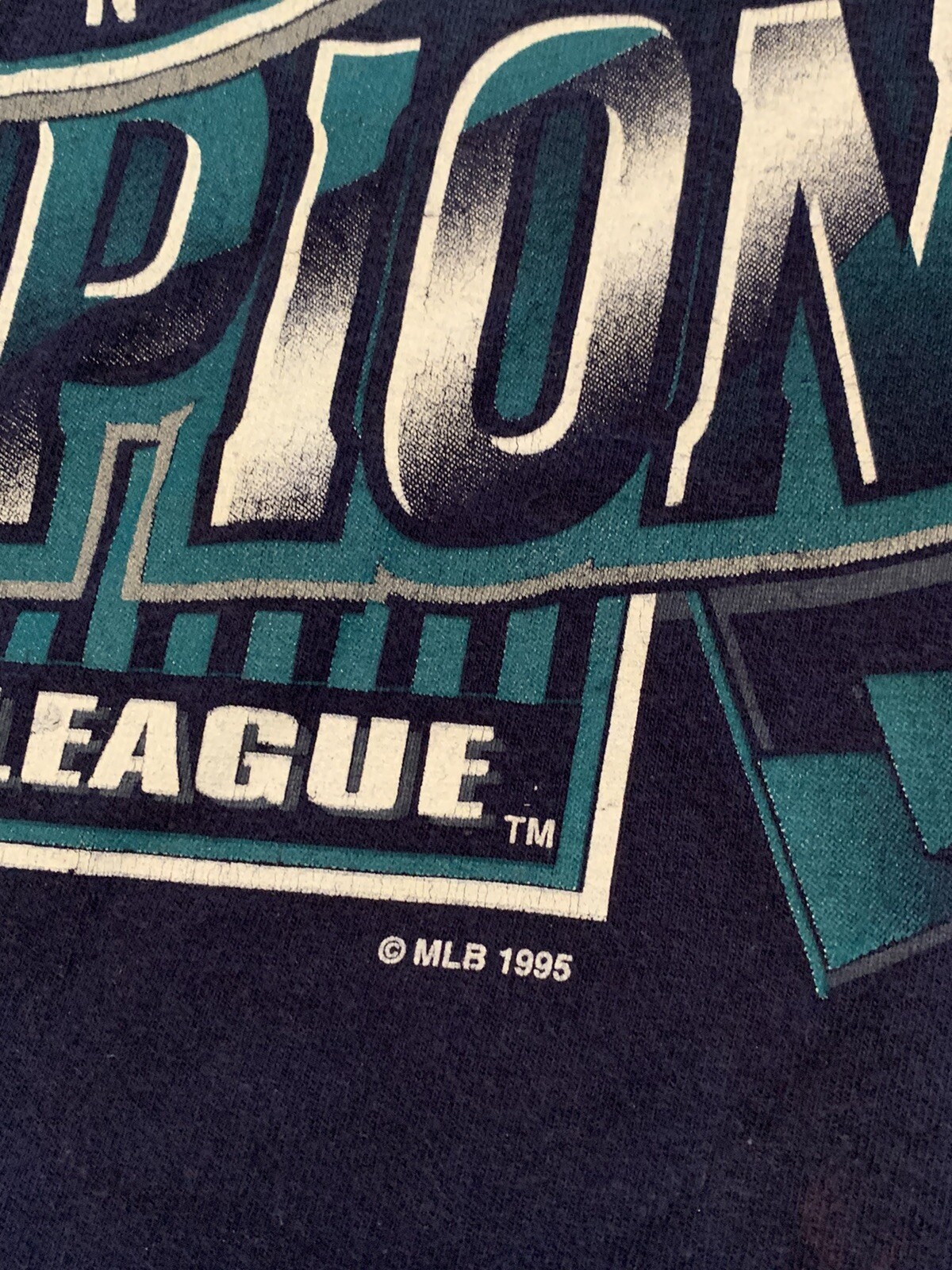 1995 Rare Vtg Seattle Mariners American League Wester… - Gem