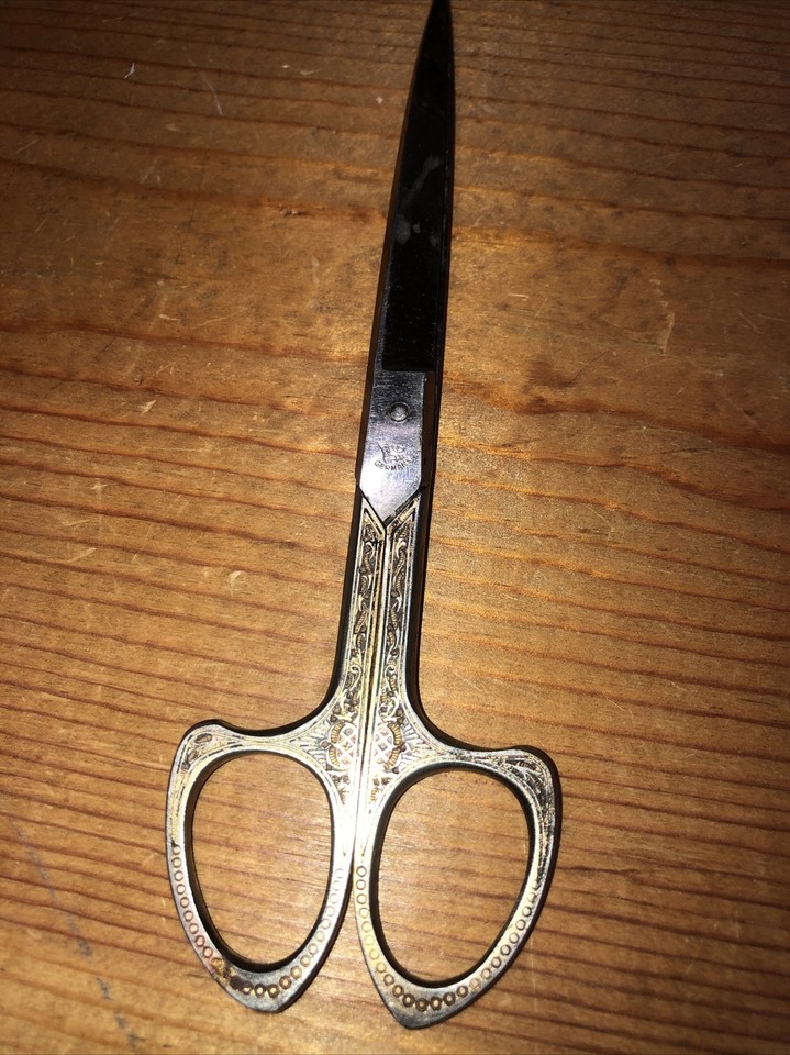 Vintage Bonsa Solingen art deco scissors, Germany, Boot image | eBay