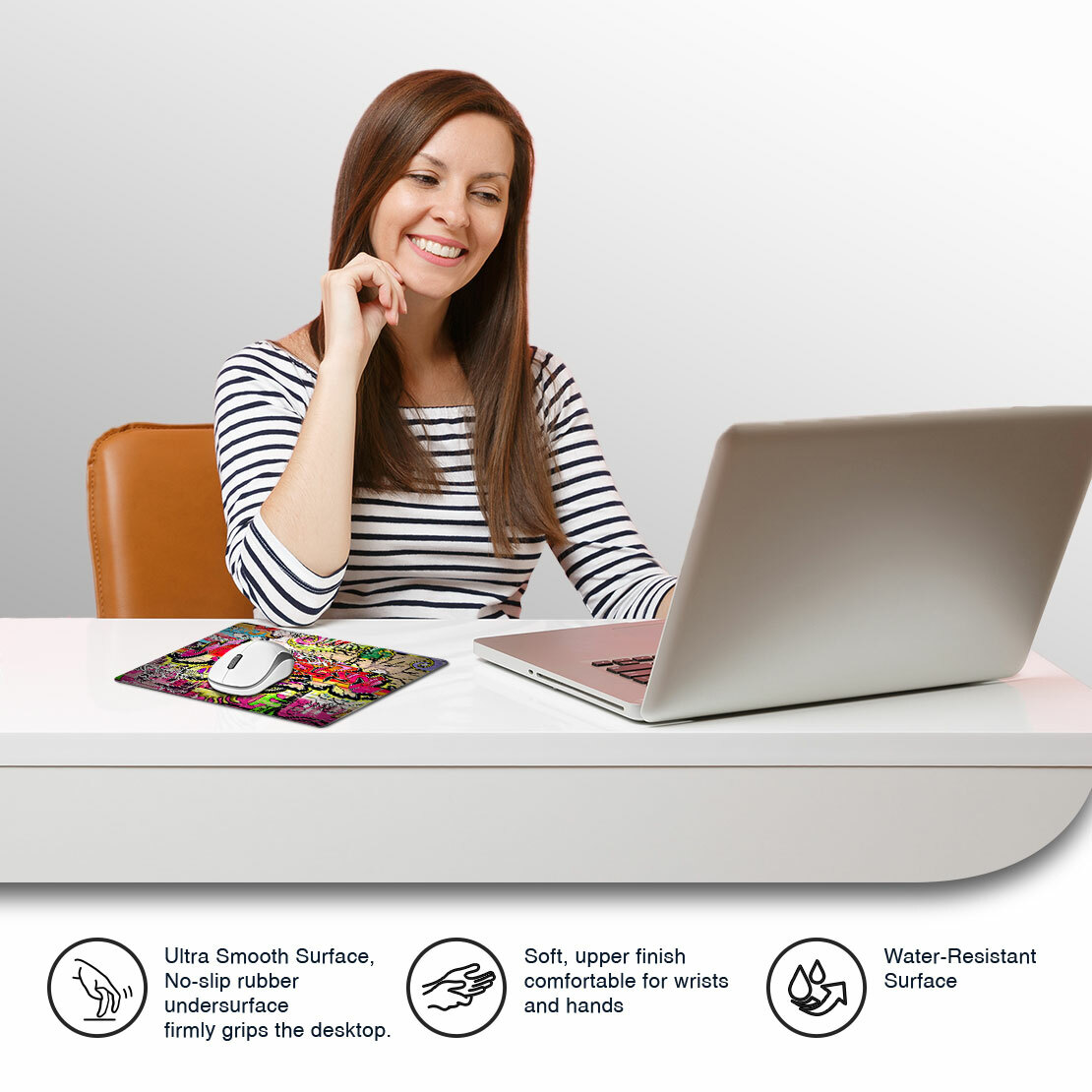 Computer Mouse Mat - Cool Funky Graffiti Wall Art Artistic Fun Office ...